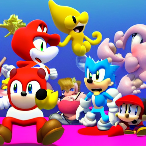 Super Smash Bros Brawl Sonic Wallpaper