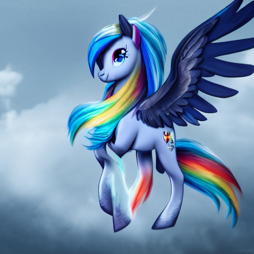 Realistic Rainbow Dash