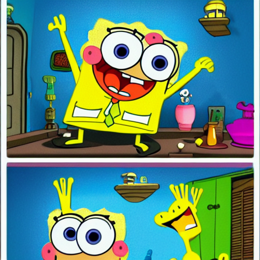 Inside Of Spongebobs House