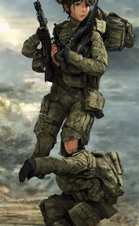 Future Soldier Art