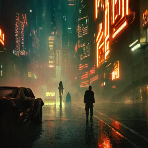 Blade Runner City Street