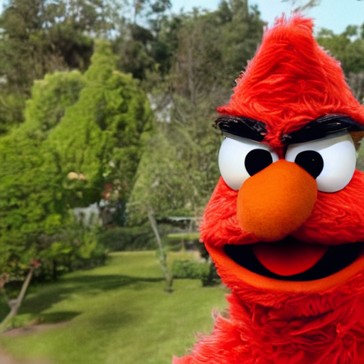 prompthunt: photo of Elmo Musk, 4k