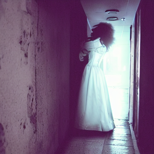 Scary Ghost Girl Hallway