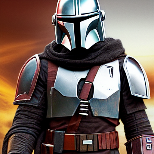 prompthunt: highly detailed single picture of grogu wearing mandalorian ...