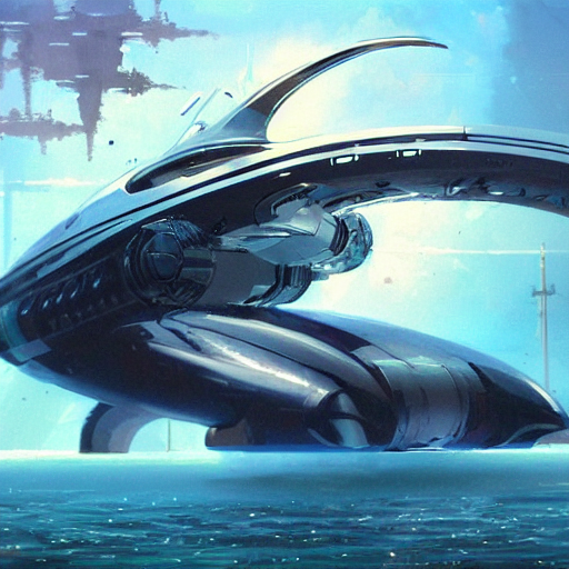 Futuristic Submarine