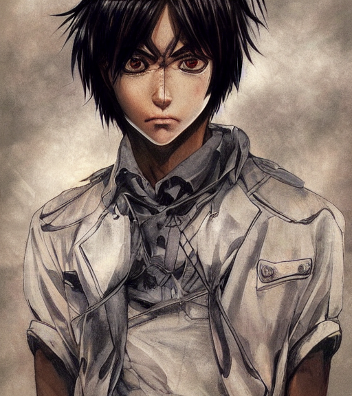 Eren Titan Face Paint