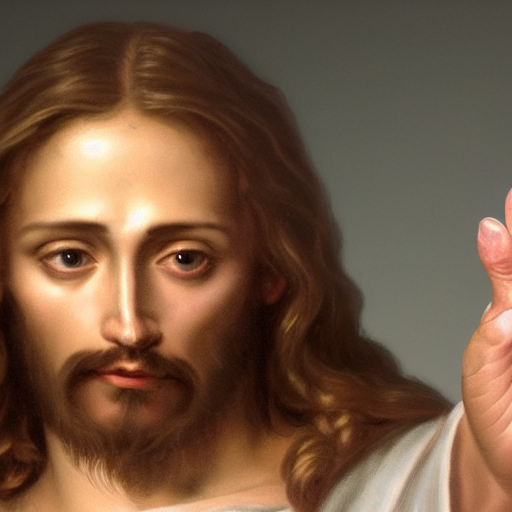 Middle Finger Jesus