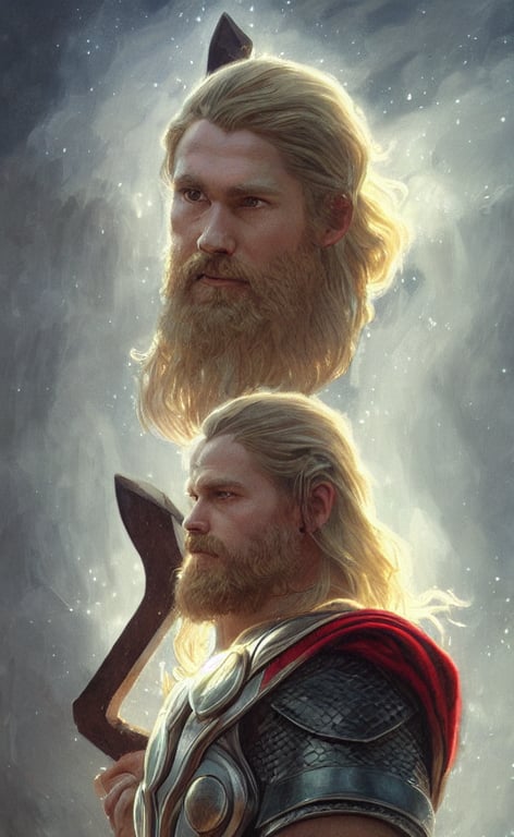 Norse Mythology Artwork Thor