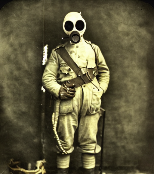 Creepy Gas Mask Costume