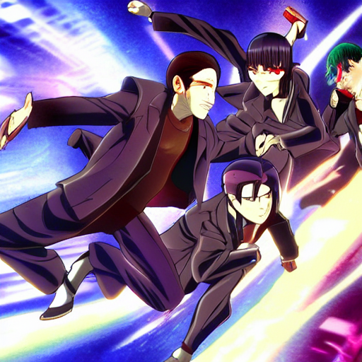 The Matrix Neo Anime