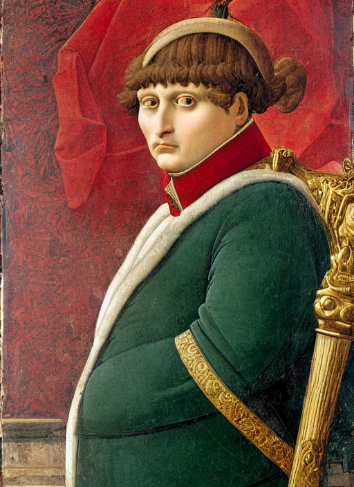 Portrait Of Napoleon David