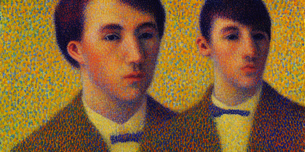 Georges Seurat Portrait