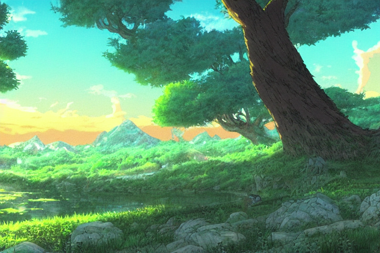 Princess Mononoke Landscape