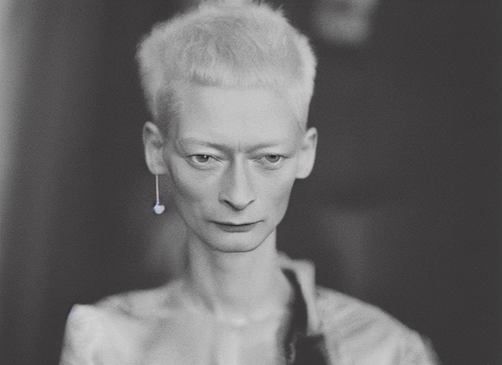 Tilda Swinton Young