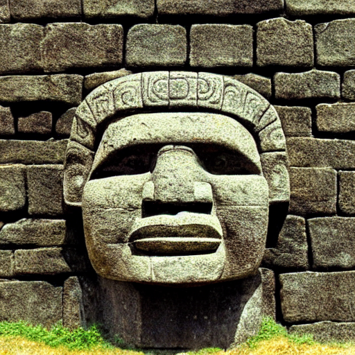Olmec Stone Wall
