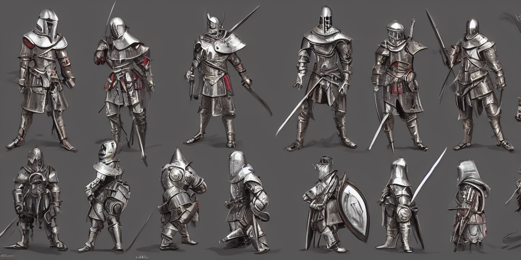 Medieval Soldier Concept Art
