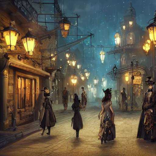 Fantasy City Street