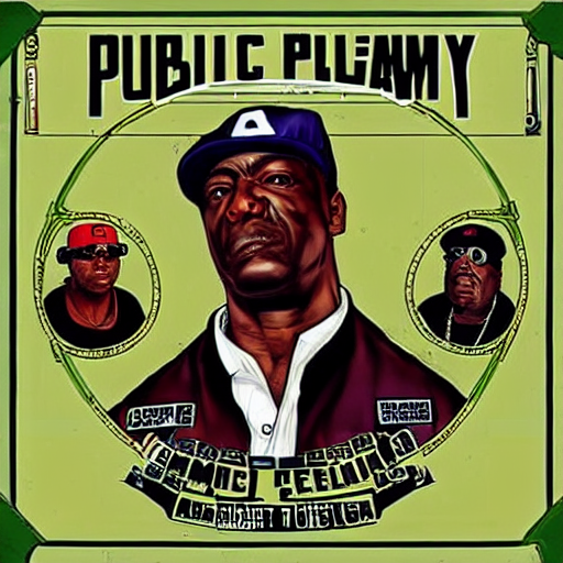 Public Enemy Album Covers