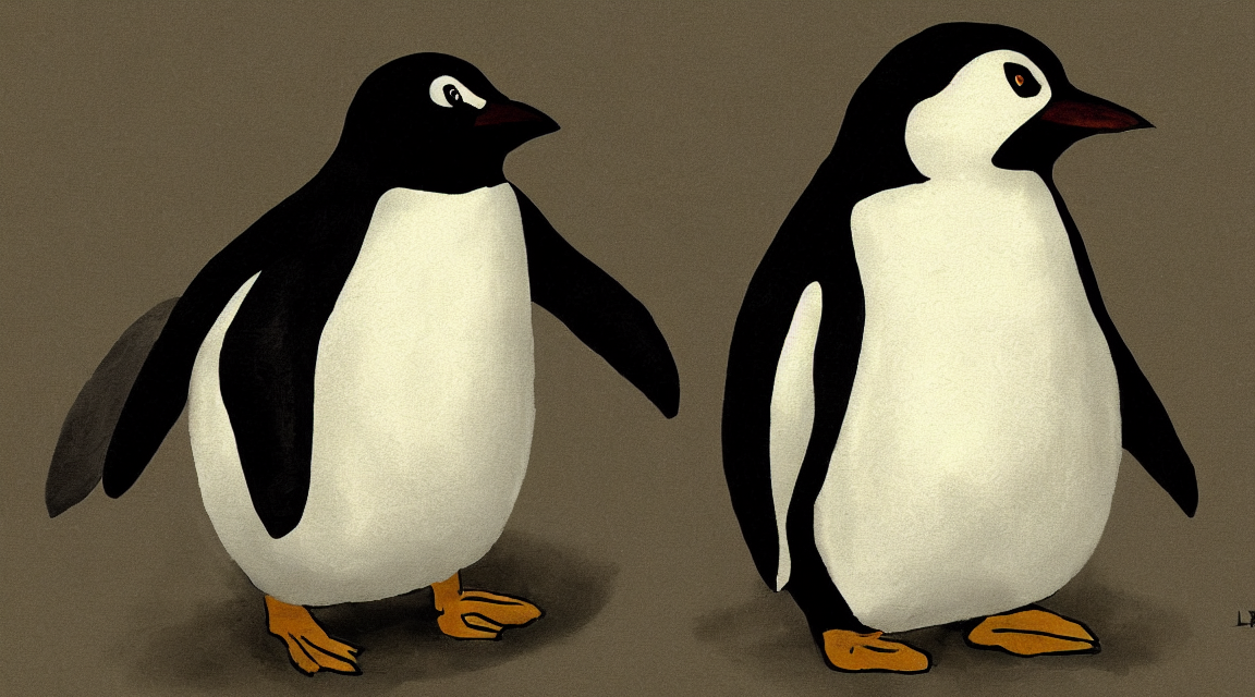 Linux Penguin Wallpaper