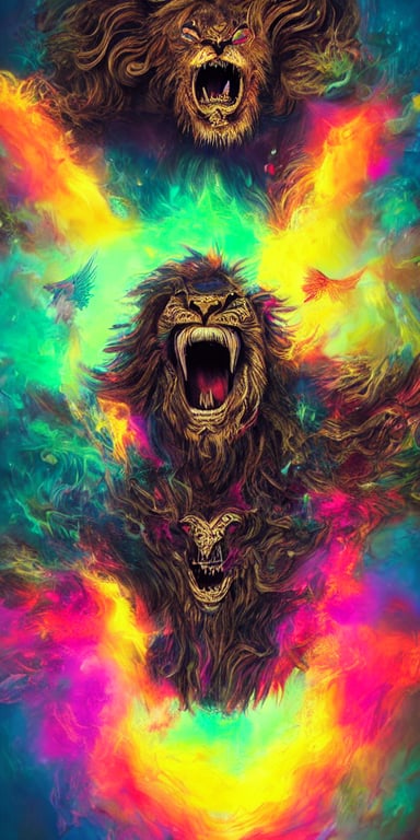 Demon Lion Wallpaper