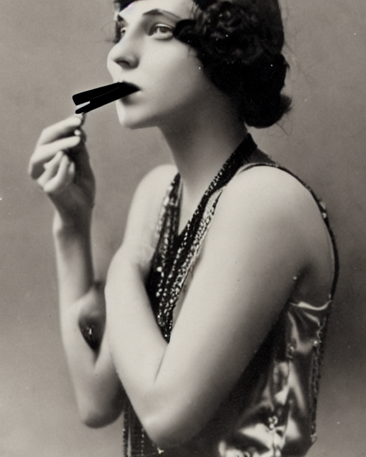 Flappers Smoking
