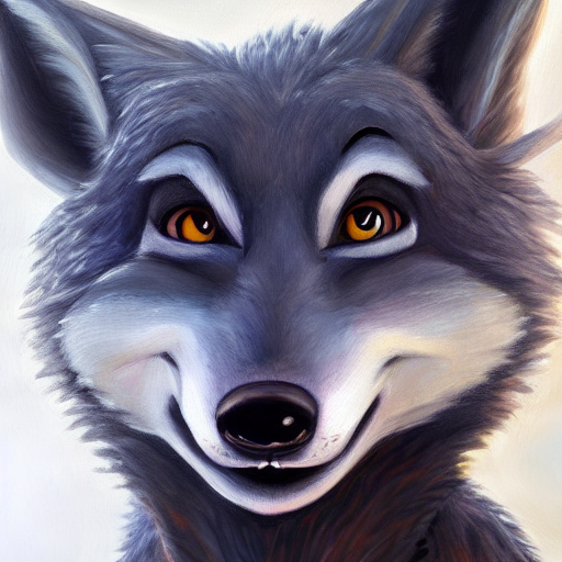 prompthunt: oil painting of anthromorphic female wolf, in style of ...