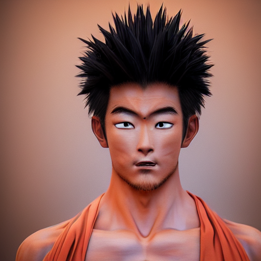 Goku Real Life Hair