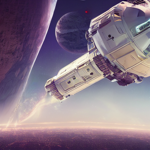 Space Colonization Ship