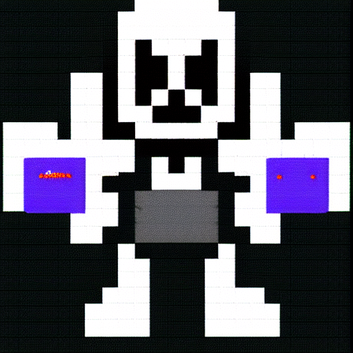 prompthunt: ghost game sprite 8-bit pixel art, deviantart