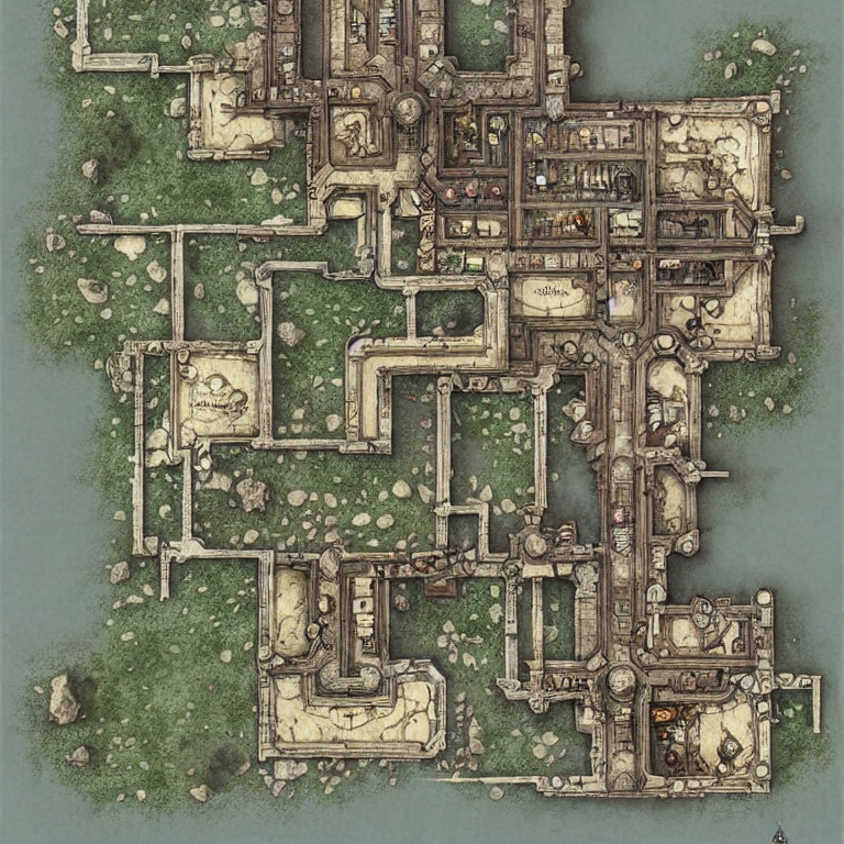 Pathfinder Floor Plan Map