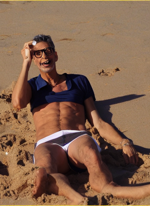 Jeff Goldblum Beach