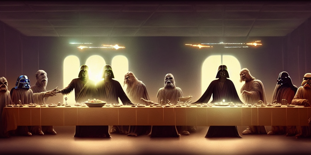 Star Wars Last Supper Cover Photo