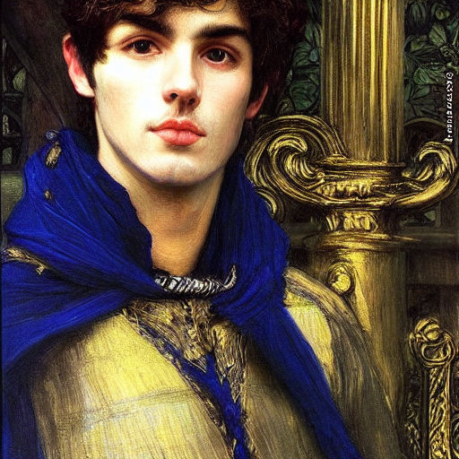 Medieval Prince Painting