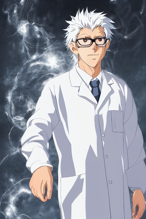 Anime Lab Coat