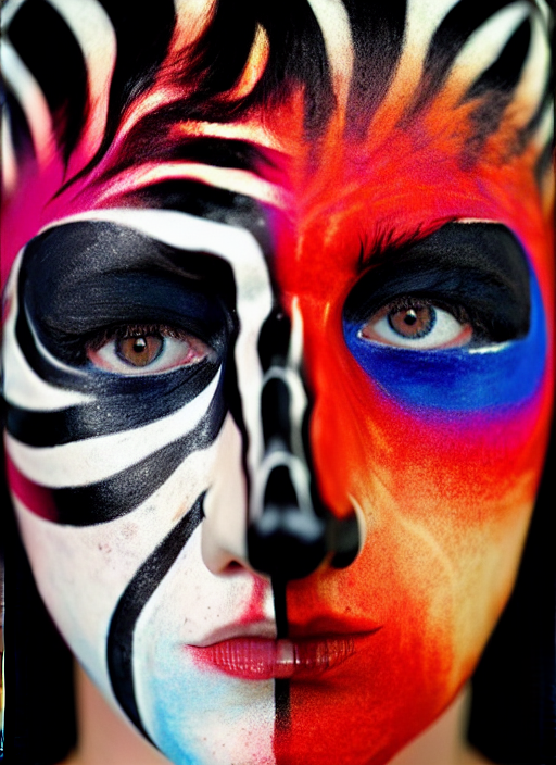 Realistic Face Paint