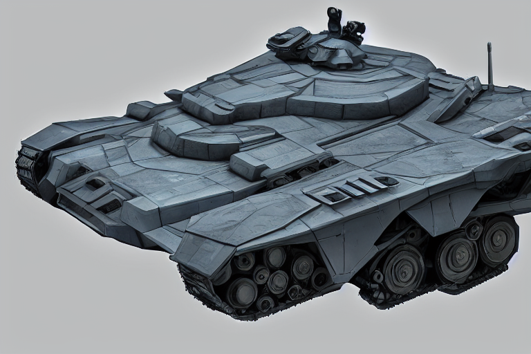 Futuristic Tank Concept