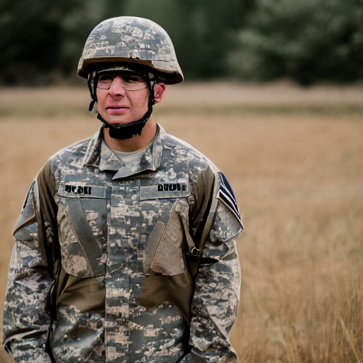 Modern American Soldier Uniform