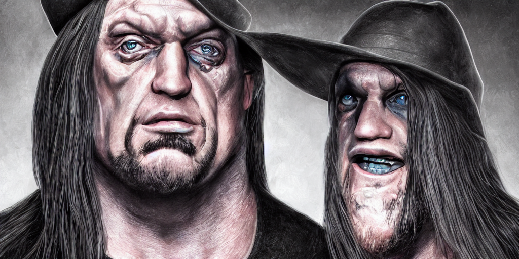 The Undertaker Wrestler Art