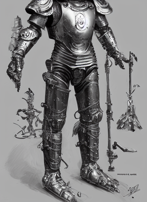 Tin Man Body Drawing