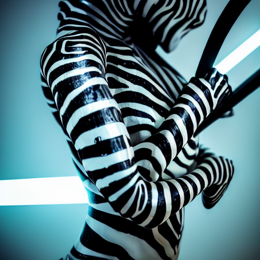 Bodypaint Zebra
