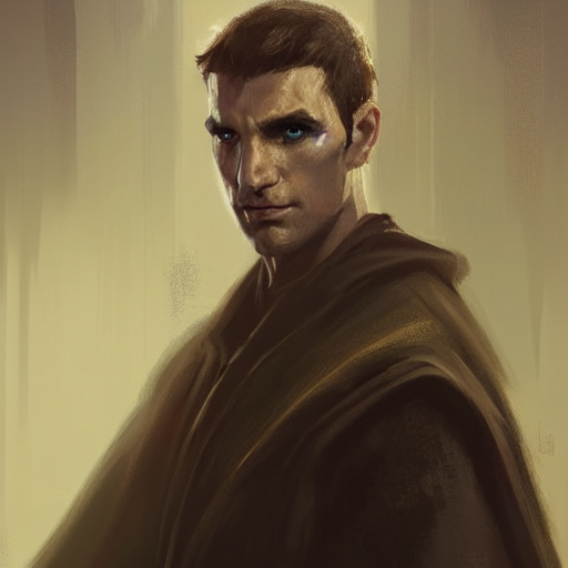 Star Wars Male Jedi Fan Art
