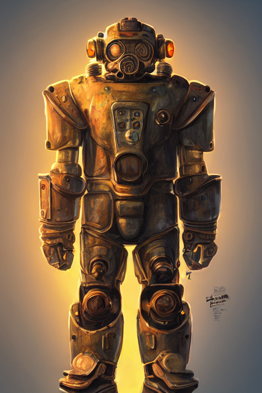 Steampunk Power Armor