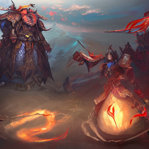 prompthunt: chinese fantasy MMORPG concept art at ArtStation