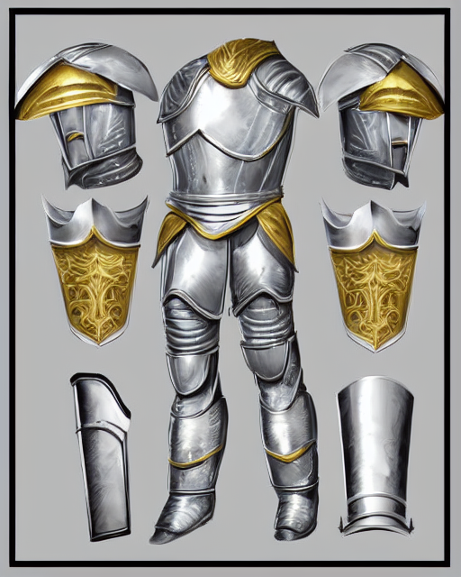 Medieval Fantasy Armor Drawing