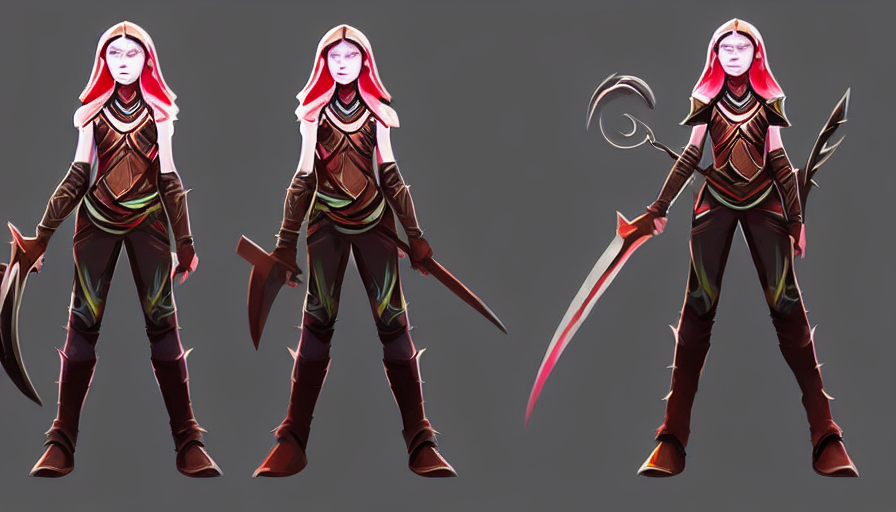 Dota 2 Character Art