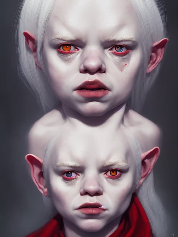Real Red Eyes Albino