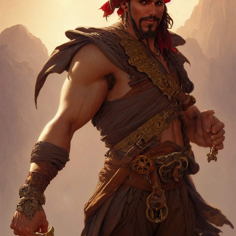 Fantasy Pirate Captain