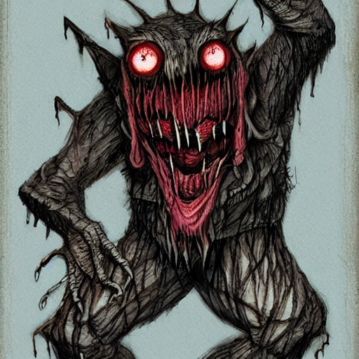 Scary Monster Sketches