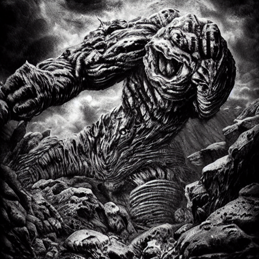 Rock Monster Art