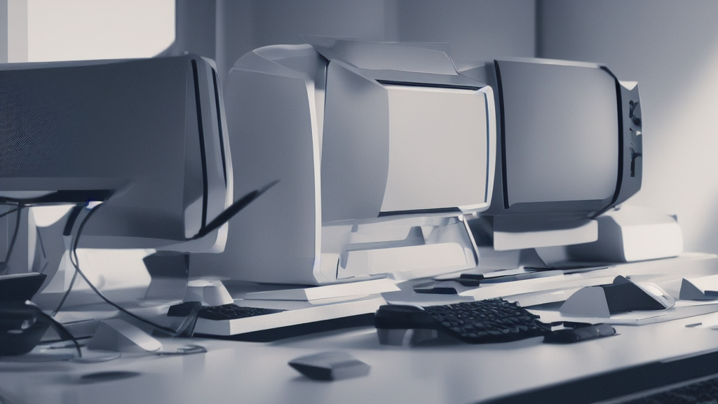 Futuristic Computer Screen Hd